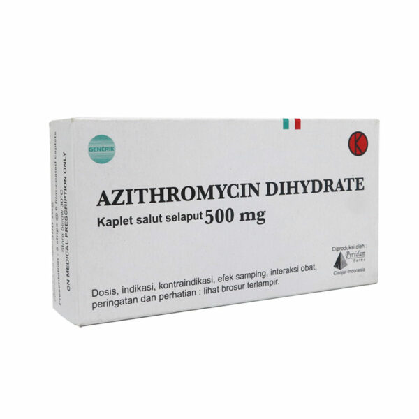Azithromycin Dihydrate – PT Pyridam Farma Tbk.