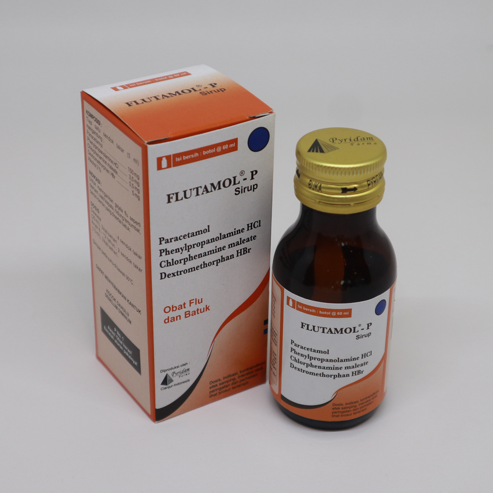 Flutamol Kapsul & Syrup - PT Pyridam Farma Tbk.