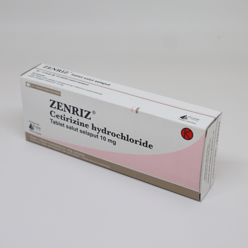 Zenriz Tablet - PT Pyridam Farma Tbk.