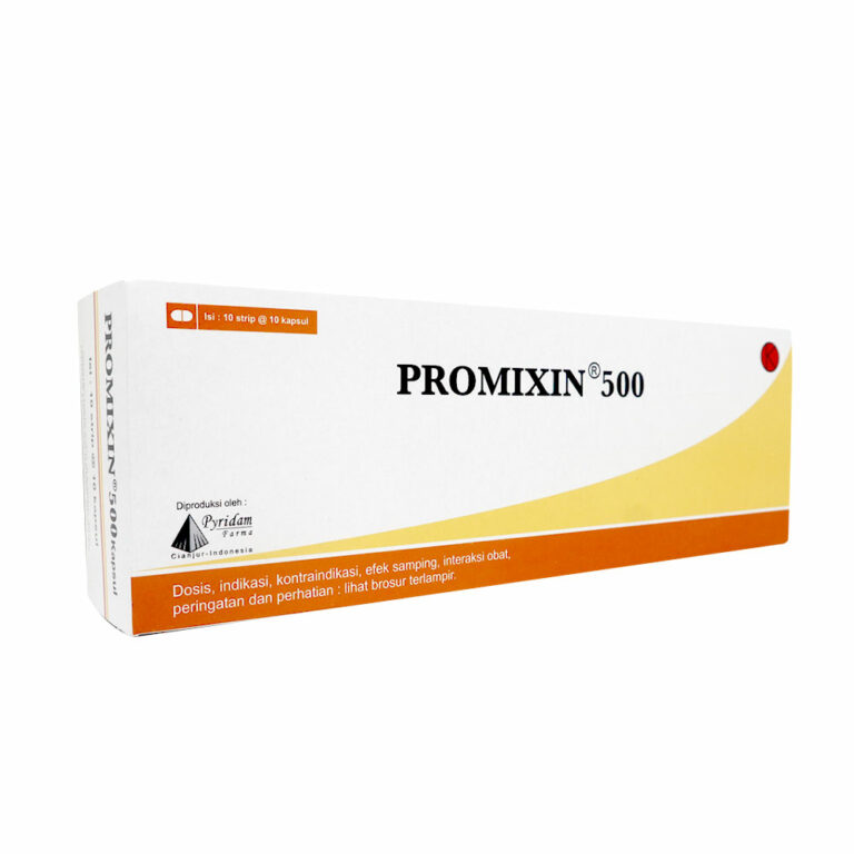 Promixin 500 Kapsul – PT Pyridam Farma Tbk.