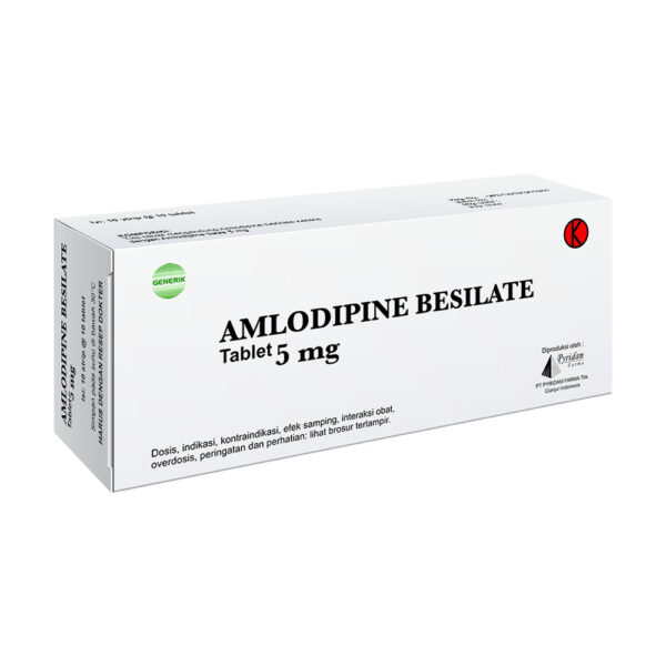 Amlodipine Besilate – PT Pyridam Farma Tbk.