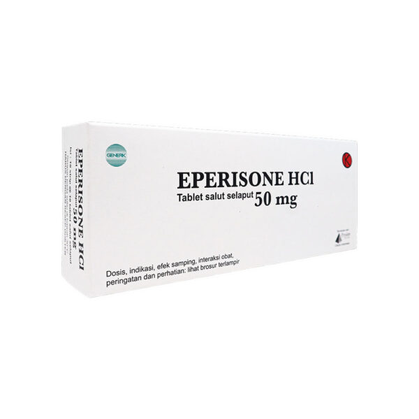 Eperisone HCI – PT Pyridam Farma Tbk.