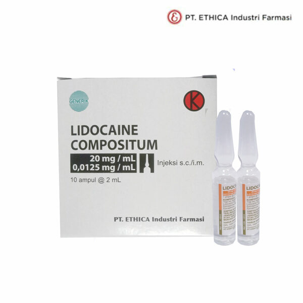 Lidocaine Compositum – PT Pyridam Farma Tbk.