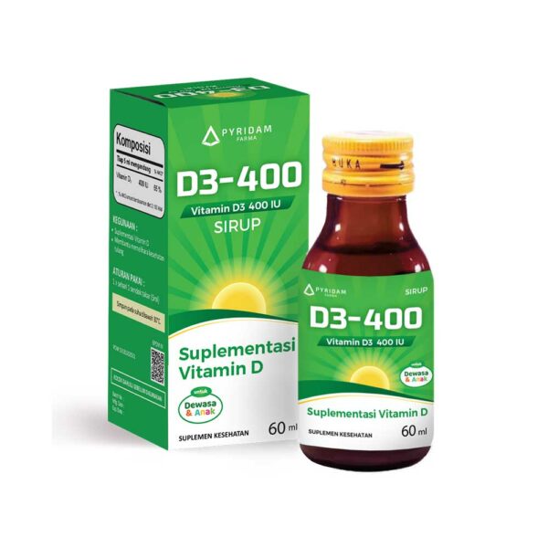 D3-400 Syrup – PT Pyridam Farma Tbk.