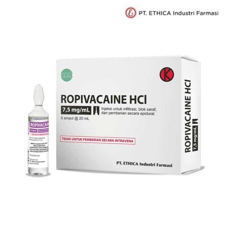 Ropivacaine – PT Pyridam Farma Tbk.